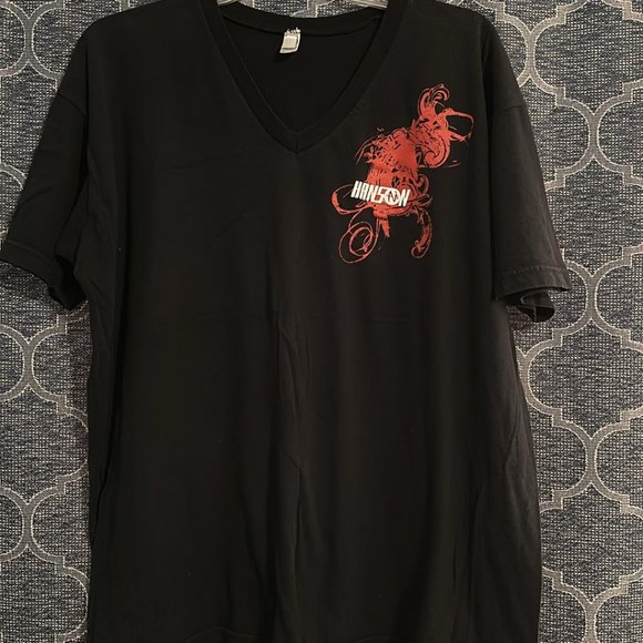 hanson | Tops | Hanson The Band Womens Xl Short Sleeve Vneck Official ...